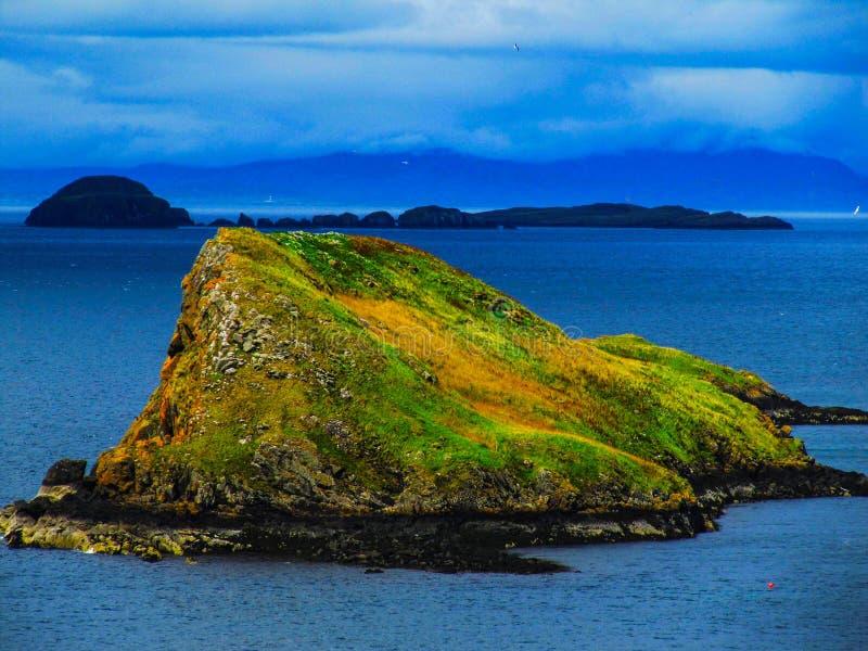 Duntulm, Isle of Skye, Scotland, UK Stock Image - Image of radiate ...