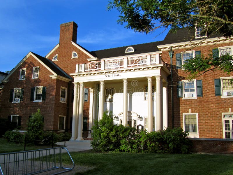 Scott Hall stock photo. Image of learning, dining, brick - 19815372
