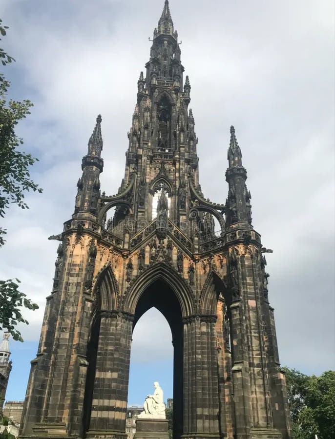Scott Monument is a Victorian Gothic Monument To Scottish Author Sir ...