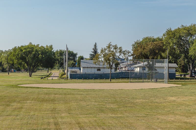 Scott Park in Saskatoon, Saskatchewan Stock Photo - Image of park ...