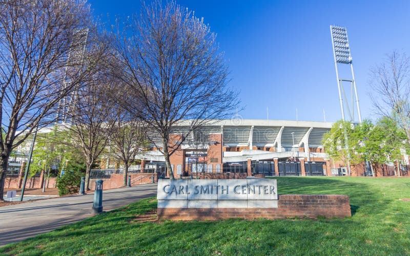 Scott Stadium at UVA editorial stock photo. Image of education - 70264263