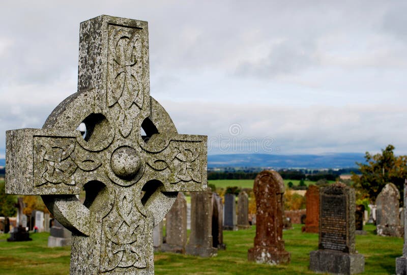 Scottish Grave Marker stock image. Image of headstones - 19038361