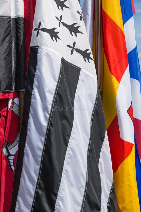 Scottish Clan Flags stock photo. Image of clans, fabrics - 41007738