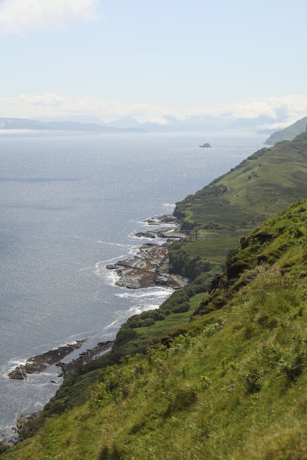 Scottish coast at Skye stock photo. Image of europe, waves - 22504284