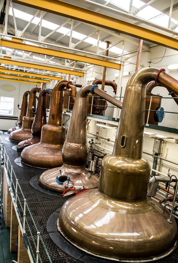 Scottish Distillery Whisky Trail Speyside Scotland Stock Image - Image ...