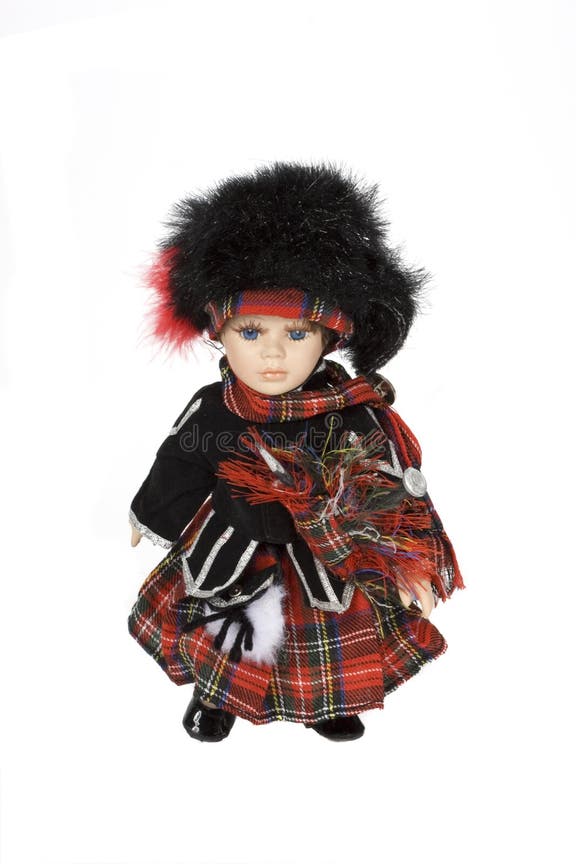 Scottish doll stock image. Image of collection, london - 13296055