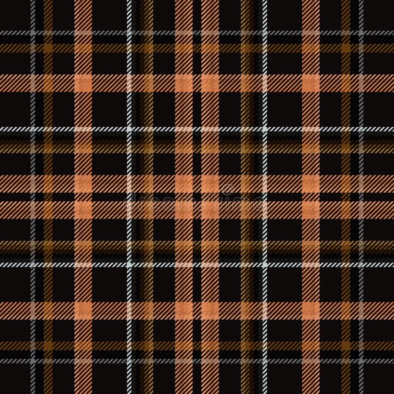 Scottish Fabric Pattern and Plaid Tartan, Textile Stock Illustration ...