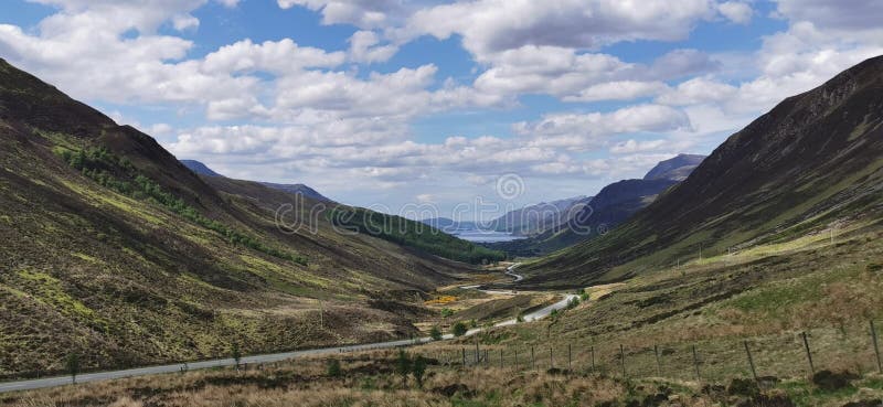 Scottish Highland Views stock image. Image of scottish - 249887649