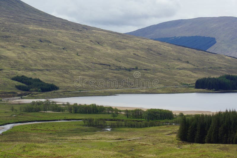 Scottish Highlands - Beautiful Scenery Stock Image - Image of united ...