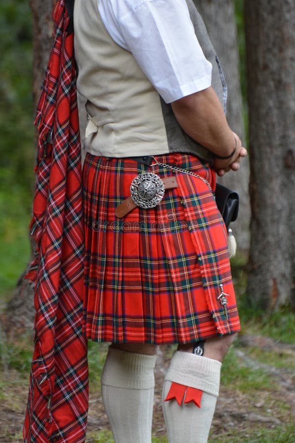 Scottish Kilt stock image. Image of native, blazer, male - 43611763