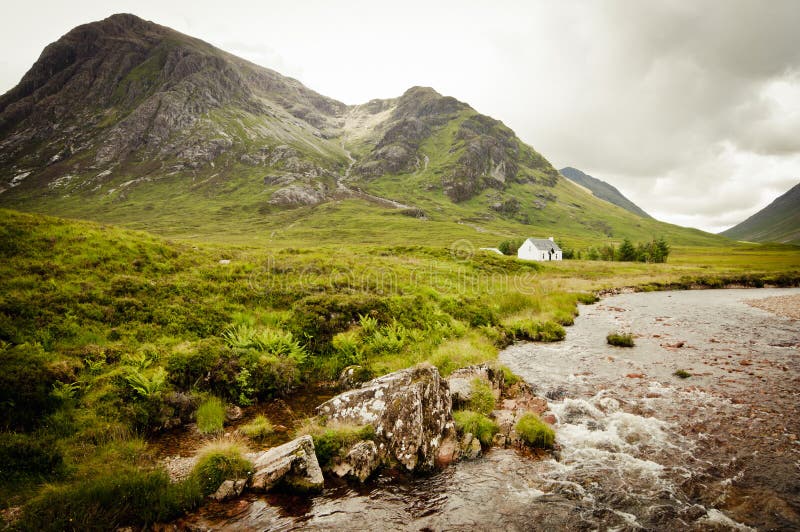 Scottish landscape stock photo. Image of highlands, glencoe - 33888816