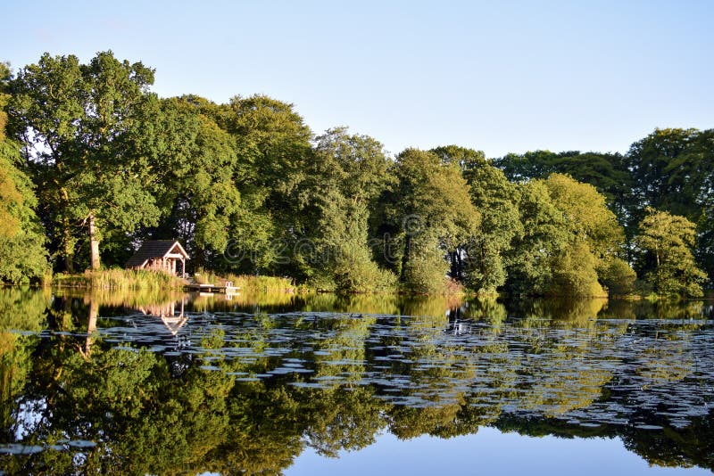 Loch reflections stock image. Image of landscape, eilein - 9813963