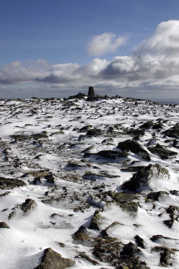 Scottish Mountain stock image. Image of clouds, scenic - 5351995
