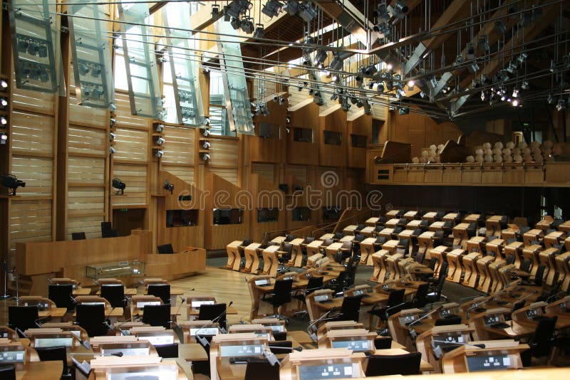 Scottish Parliament in Edinburgh, Scotland Editorial Photography ...