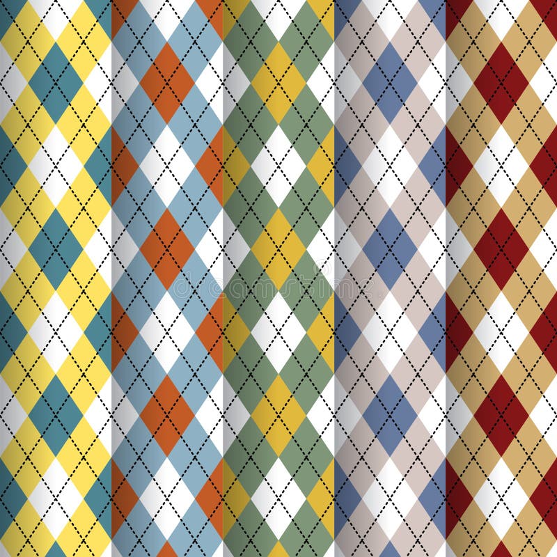 New scottish patterns stock vector. Illustration of region - 19287497