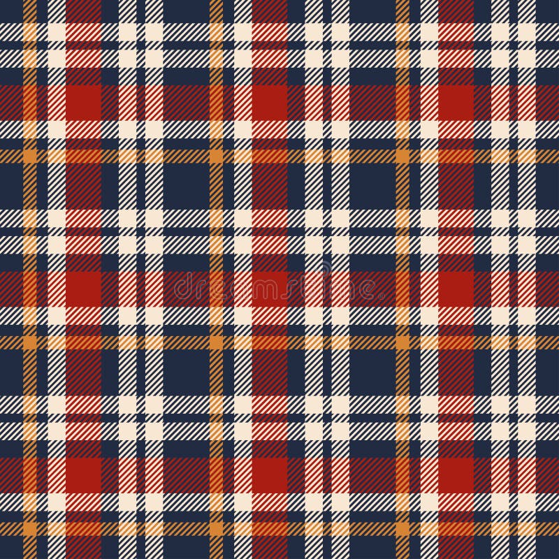 Scottish Plaid Checkered Vector Pattern Stock Vector - Illustration of ...