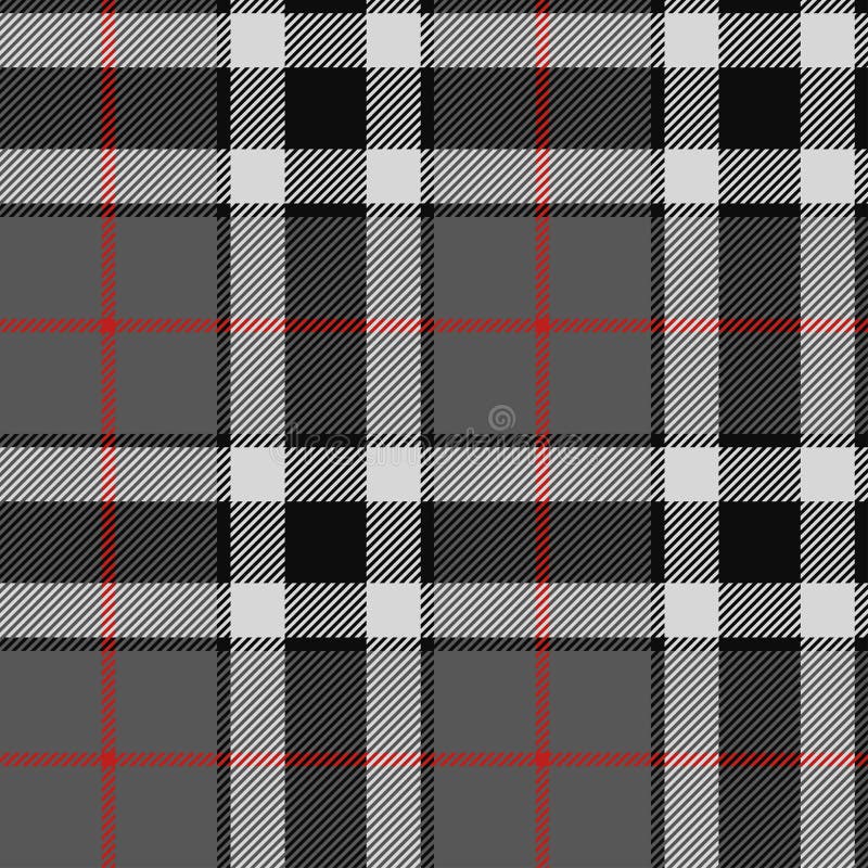 Scottish Plaid Checkered Vector Pattern Stock Vector - Illustration of ...