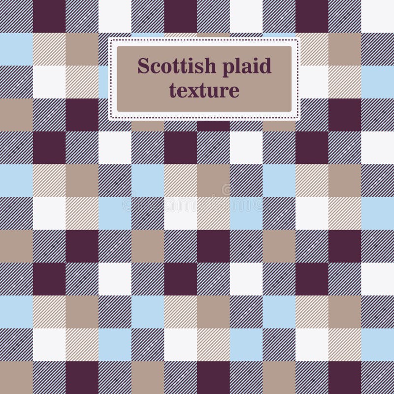 Scottish Plaid Plaid Texture Seamless Stock Illustration - Illustration ...