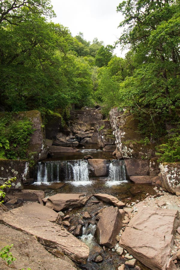 A Scottish River on a Sunny Day Stock Photo - Image of european ...