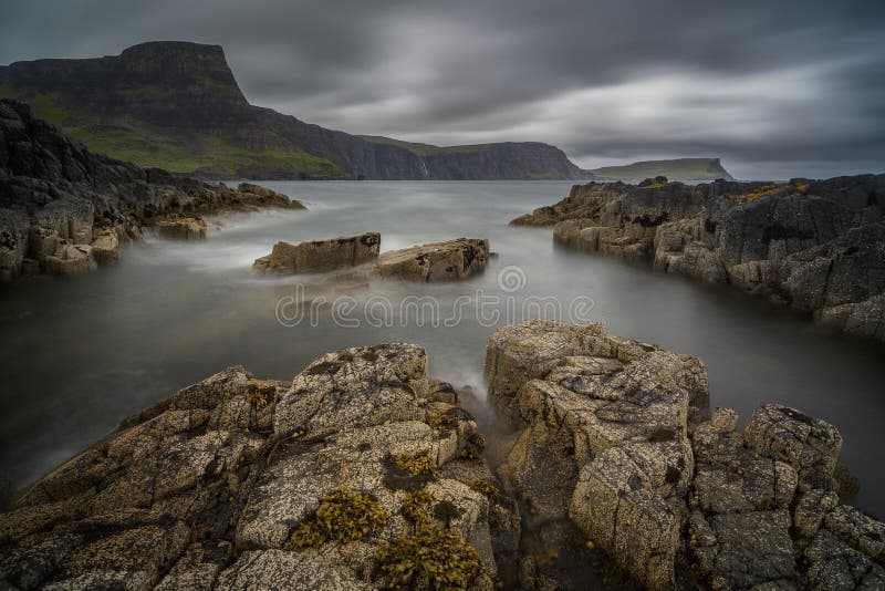 Scottish sea-scape stock photo. Image of skye, cloud - 48950146