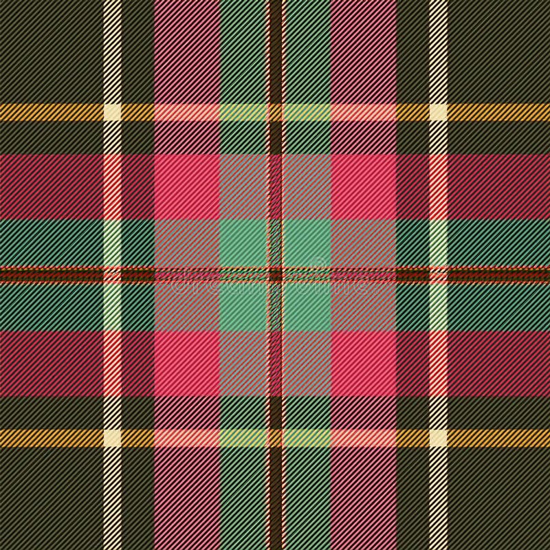 Scottish Tartan Textile Pattern, AI Generated Stock Illustration ...