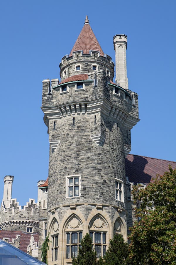 Scottish Tower. stock image. Image of entrance, architecture - 189749