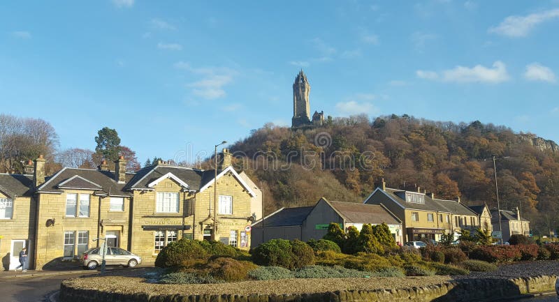 Scottish Town of Largs Looking North Along Gallowgate Street Editorial ...