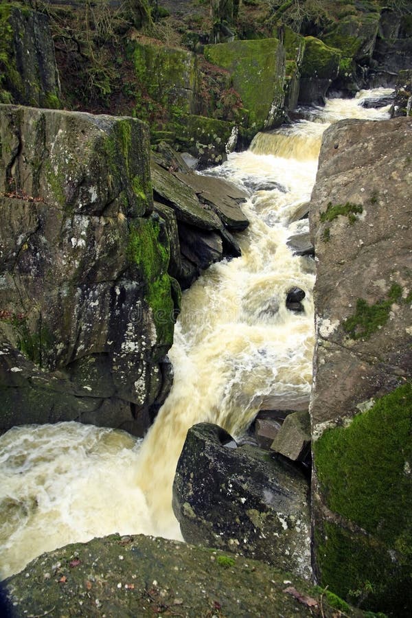 Scottish waterfall stock photo. Image of highlands, scottish - 18728002