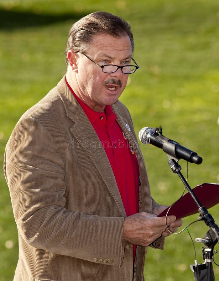 Scottsdale Arizona Mayor Jim Lane Editorial Photography - Image of ...