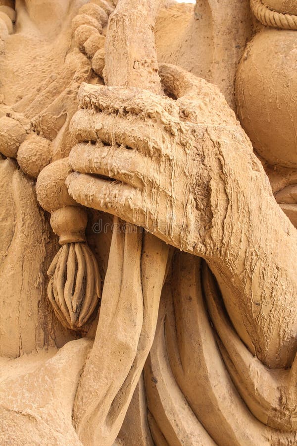 Sand Scoured Rocks in Lower Antelope Canyon Stock Image - Image of ...