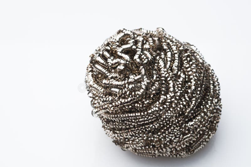 Scourer isolated stock image. Image of iron, macro, home - 28119195