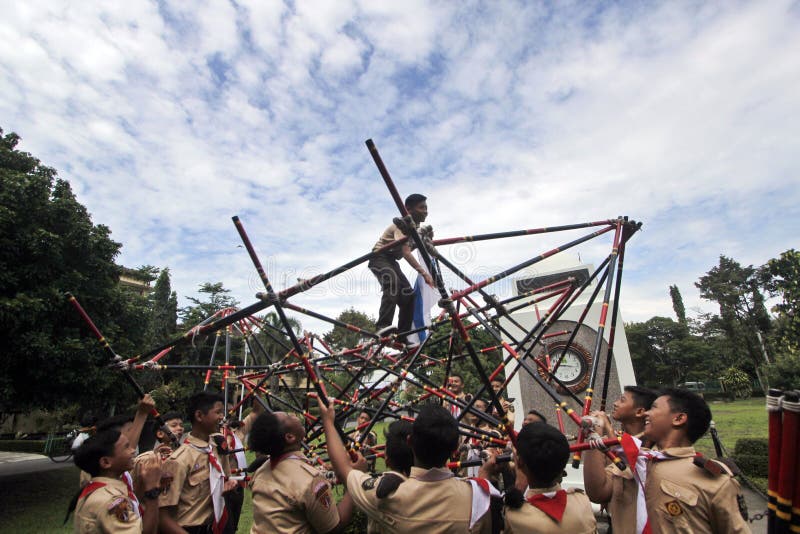 Scout activity editorial photo. Image of assalam, familiar - 68085006