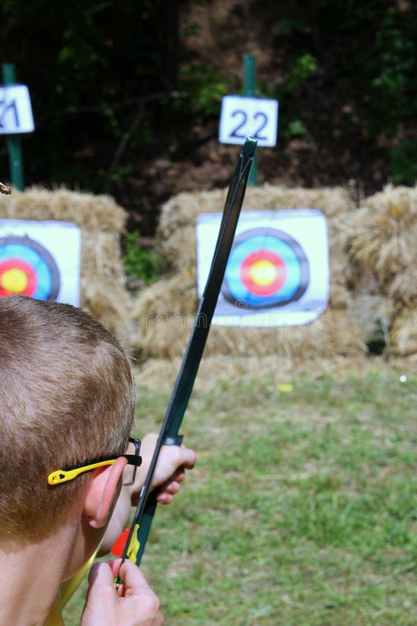 Scout Archery stock photo. Image of range, target, archery - 84357818