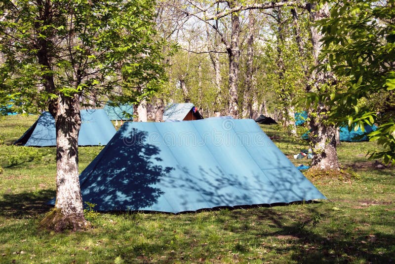 Scout camp stock image. Image of adventure, camping, camp - 6001559