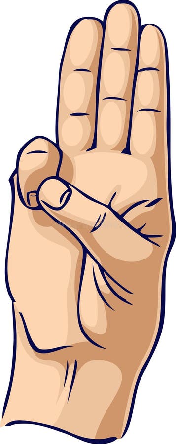 Boy Scout Hand Symbol