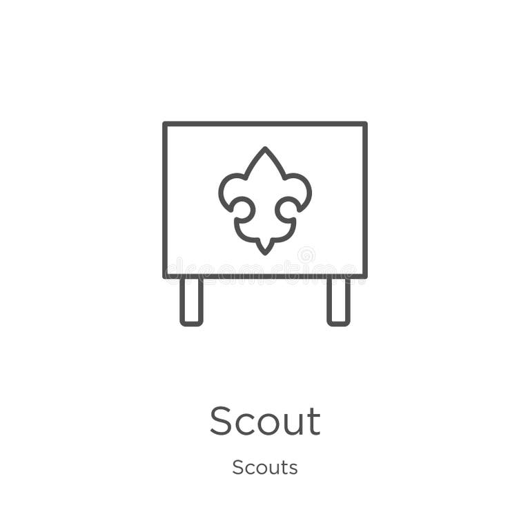 Outline Scout Stock Illustrations – 3,063 Outline Scout Stock ...