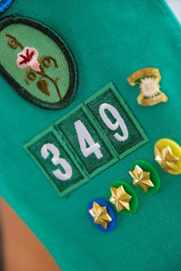Scouting Badges stock image. Image of scout, troop, earn - 13738635