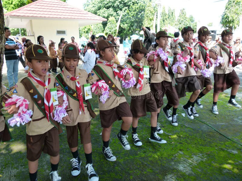 Scouts imagem de stock editorial. Imagem de esportes - 67203674