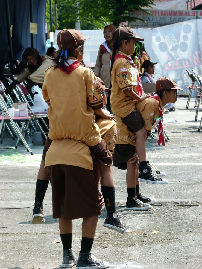 Scouts editorial stock image. Image of java, jamboree - 67067494