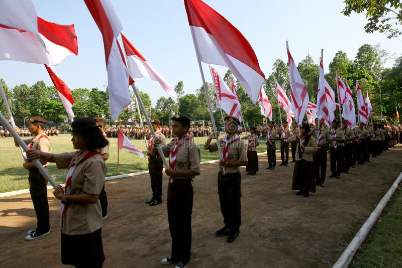 Scouts editorial stock image. Image of java, teens, people - 43865494