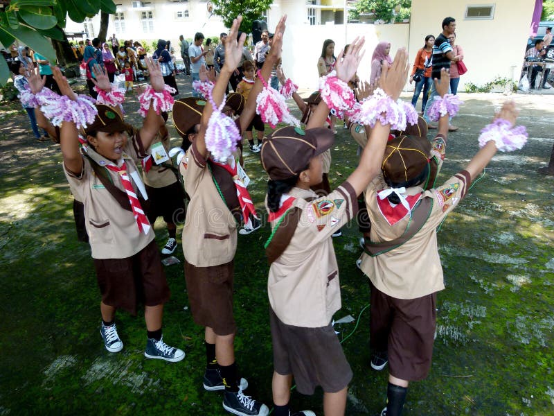 Scouts editorial photo. Image of central, scout, dance - 67093091