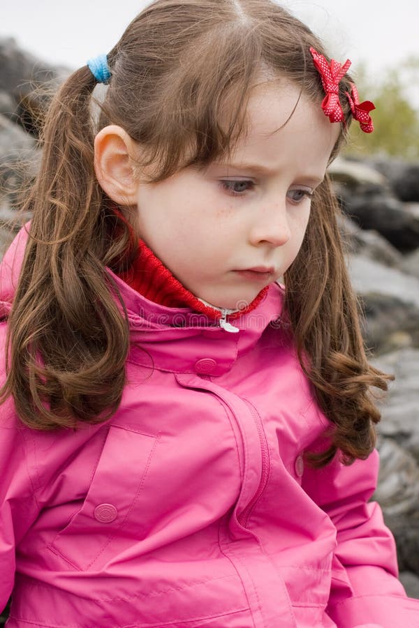 Scowled girl stock photo. Image of small, scowl, child - 10399494