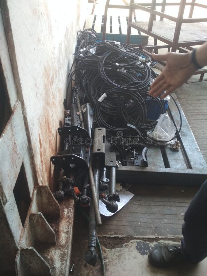 Scrab Yard the Wall Which is Damaged by Paan Spiting Stock Image ...