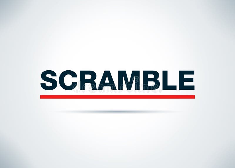 Scramble Abstract Colorful Background Bokeh Design Illustration Stock ...