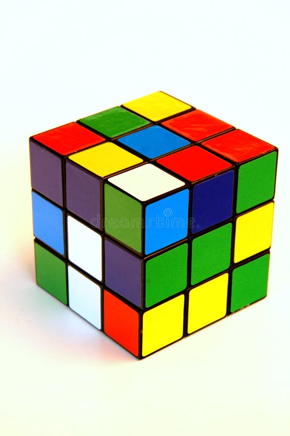 Scrambled rubik s cube editorial photography. Image of colorful - 9007097