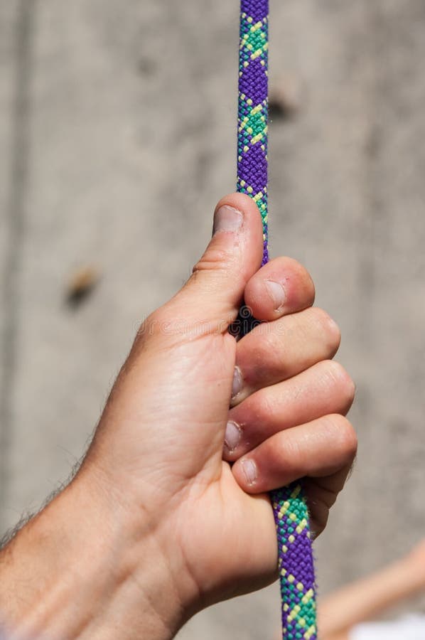 Scrambled up rope stock image. Image of otdoor, hand - 46702723