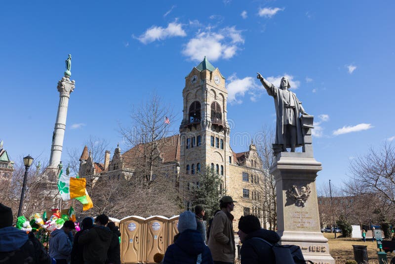 Scranton, PA - March 8, 2025: View of the Lackawanna County Courthouse ...