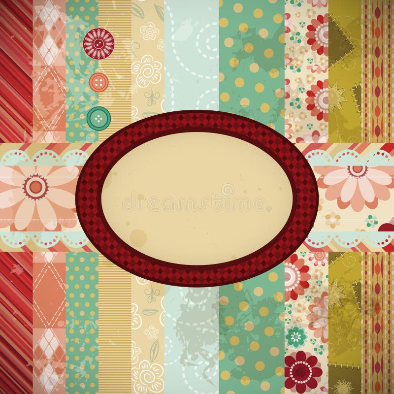 Scrap background. stock vector. Illustration of idea - 19888413