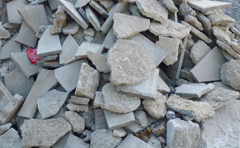 Scrap of brick. stock photo. Image of detail, grey, ground - 118873690
