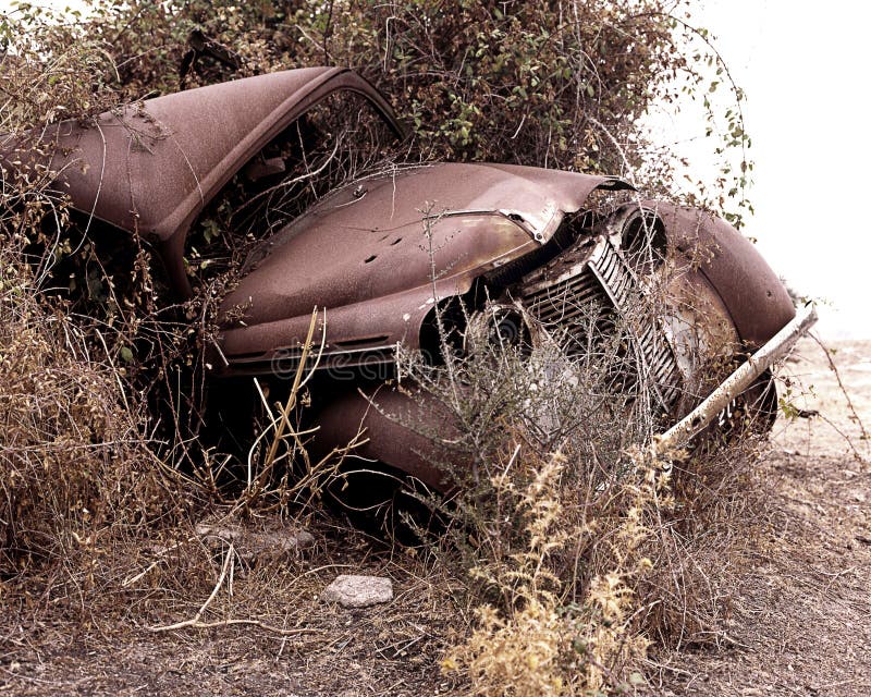 Scrap Car stock photo. Image of auto, pollute, discard - 6390122